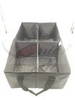 420D Polyester Car Organizer Bag , Collapsible Car Storage Box 62*20*37 Cm