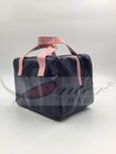 Practical Blue PVC Zipper Travel Cooler Bag To Keep Food Cold Unique Design