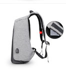 Two Tone Polyester Laptop Bag Anti Theft For Travel / Outdoor Activity / School