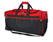 Two Tone Polyester Gym Duffel Bag Waterproof For Outdoor Activity / Travel