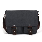 OEM / ODM Unisex Travel Messenger Bag Lightweight Brown Color Classic Style