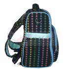 Professional Black Backpack Diaper Bag / Personalized Diaper Bags For Boys