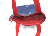 Multi Function Purple Satin Handbags With Handle OEM / ODM Acceptable