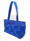Blue Nylon Webbing Waterproof Tote Bag Fashion Tote Bags For Travel Reusable