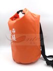 15L Small Waterproof Dry Bag Orange Color / Small Dry Bags For Kayaking