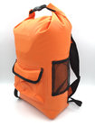 Eco Friendly Lightweight Dry Bag Orange , Waterproof Storage Bags For Boats