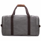 Washable Canvas Travel Duffel Bags Grey / Pink / Sliver Colors W31*D16*H44cm