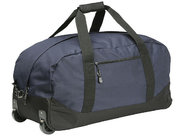 High Density Wheeled Duffle Bag Luggage , Rolling Duffle Bag With Shoulder Strap