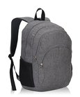 Grey Polyester Sports School Bags Kids School Backpacks For Boys 13&quot; X 18.5&quot; X 7.5&quot;