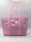 Pink Coating Polyester Tote Diaper Bags Stylish Diaper Bags For Mom 33*27*14.5CM 