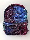 Women Polyester Laptop Bag Dazzling Sequin Backpack With Sequin Material