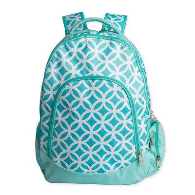 Green Kids School Book Bags / Laptop School Bags For High School Students